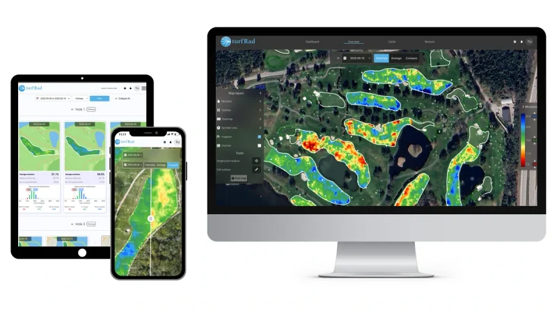 TurfRad | Advanced Soil Moisture Mapping For Golf Courses